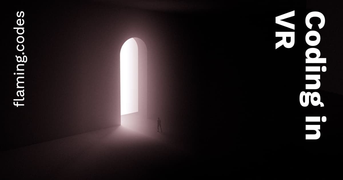 Doing real coding work with the Quest 2 from Meta | flaming.codes