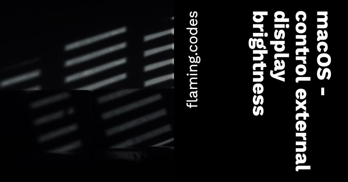 How to use the app 'MonitorControl' for external displays' brightness ...